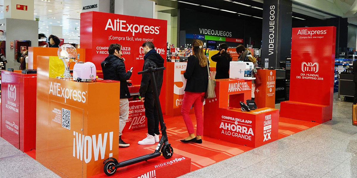 AliExpress abre su primera tienda física en España