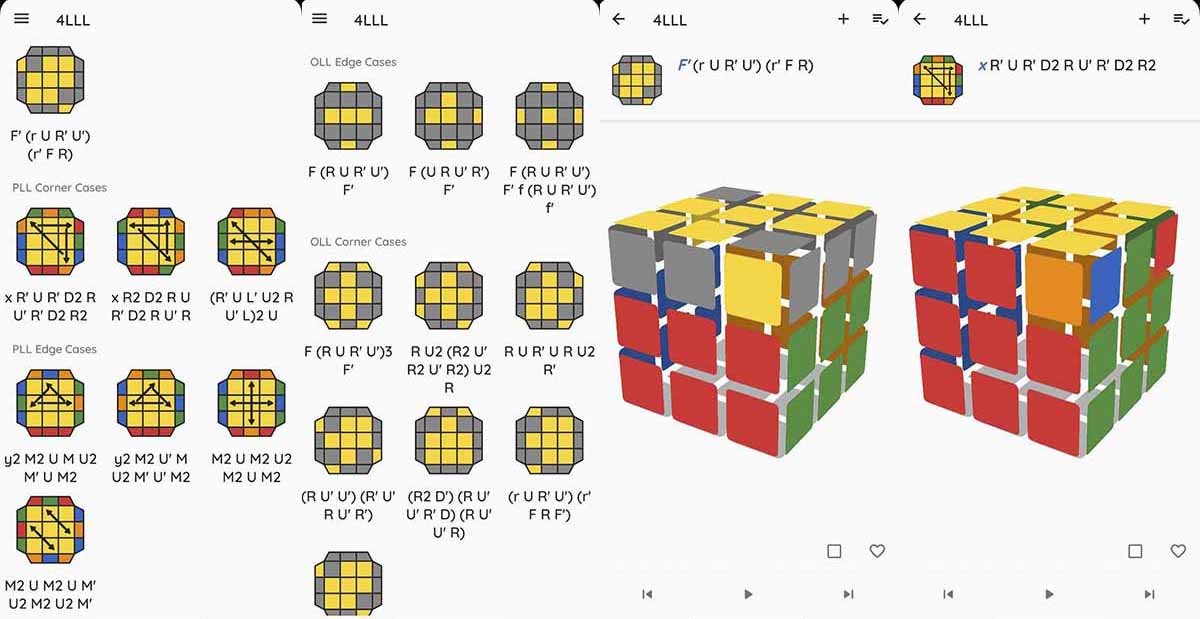 3 aplicaciones que te ayudarán a terminar un cubo de Rubik