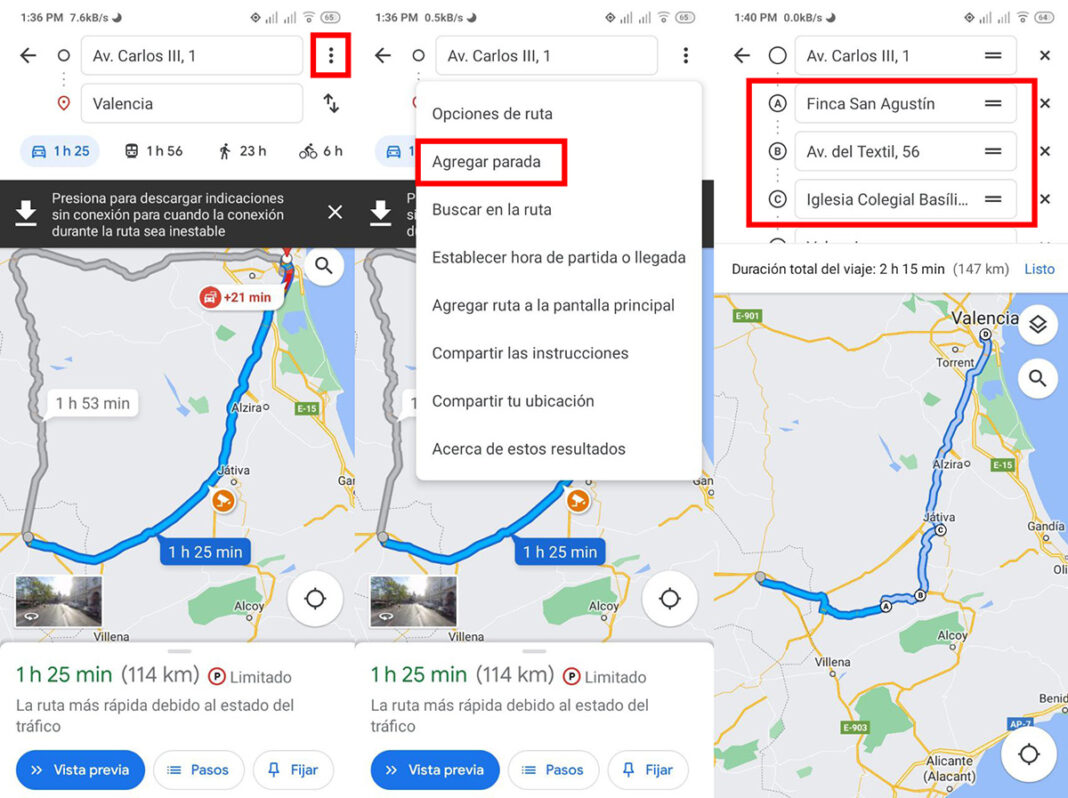 Cómo marcar varios puntos en un mapa de Google Maps