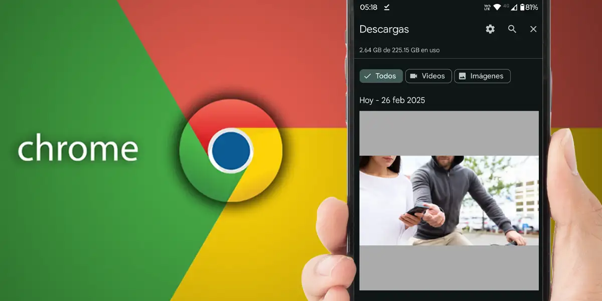 Cómo ver mis descargas de Google Chrome en Android, iOS o PC