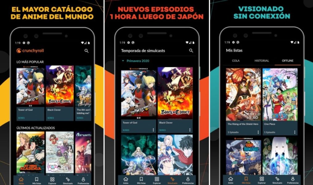 10 aplicaciones para ver anime en Android gratis y legal