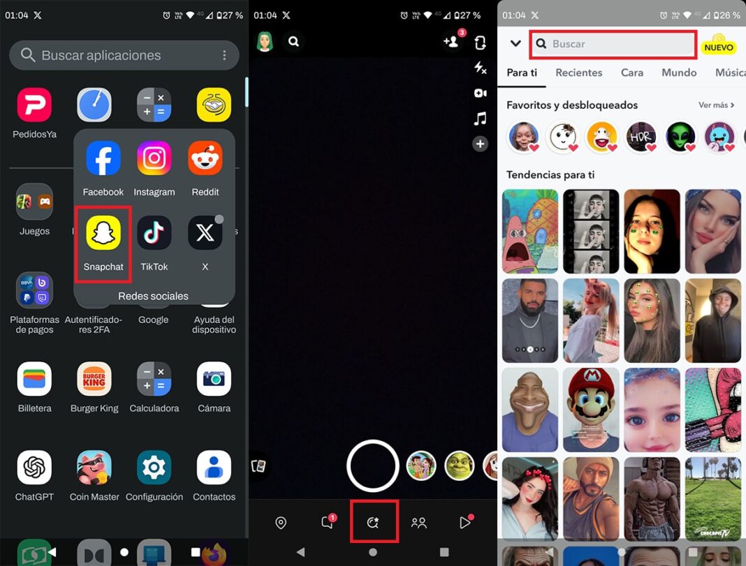 Cómo encontrar y usar el filtro de Mewing viral en TikTok