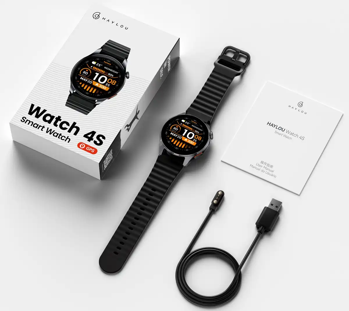 HAYLOU Watch 4S: Elegancia, GPS y potencia en tu muñeca