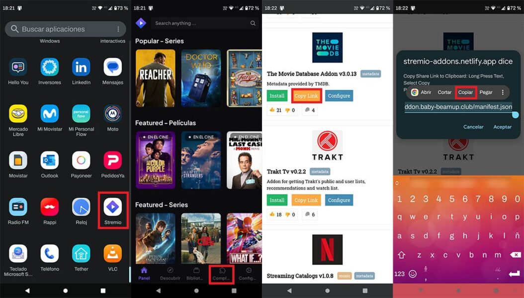 Cómo instalar addons en Stremio para Android y PC (en 2025)