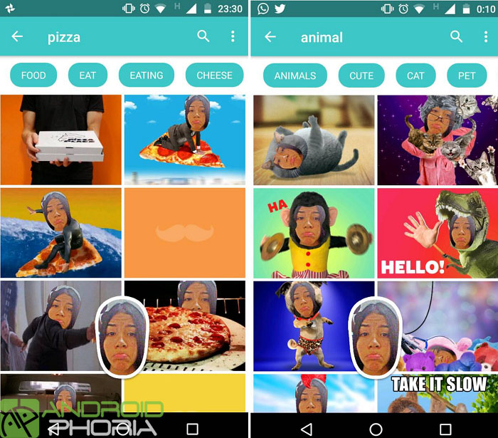 Cómo crear un GIF para Navidad con tu cara
