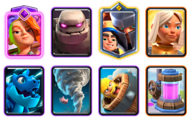 Los 5 mejores mazos con la Valquiria evolucionada para Clash Royale