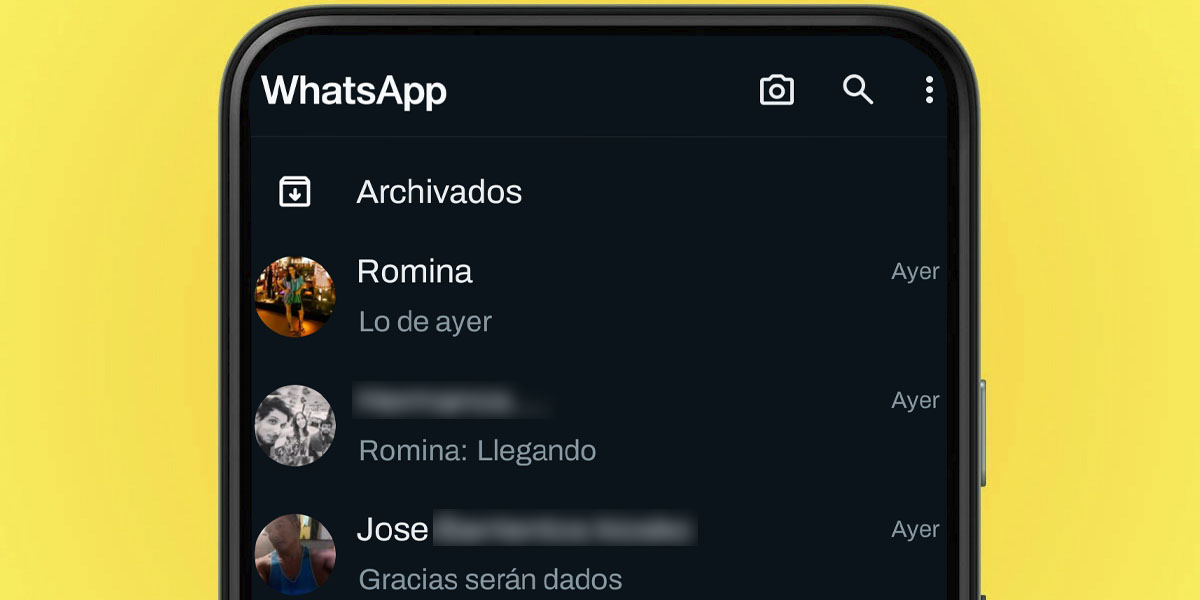 No me aparecen los chats archivados en WhatsApp: solución