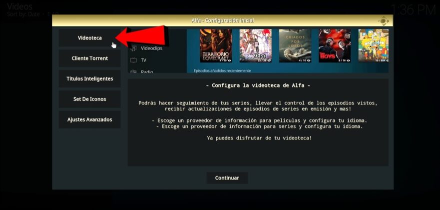Cómo instalar Alfa en Kodi (2025): paso a paso