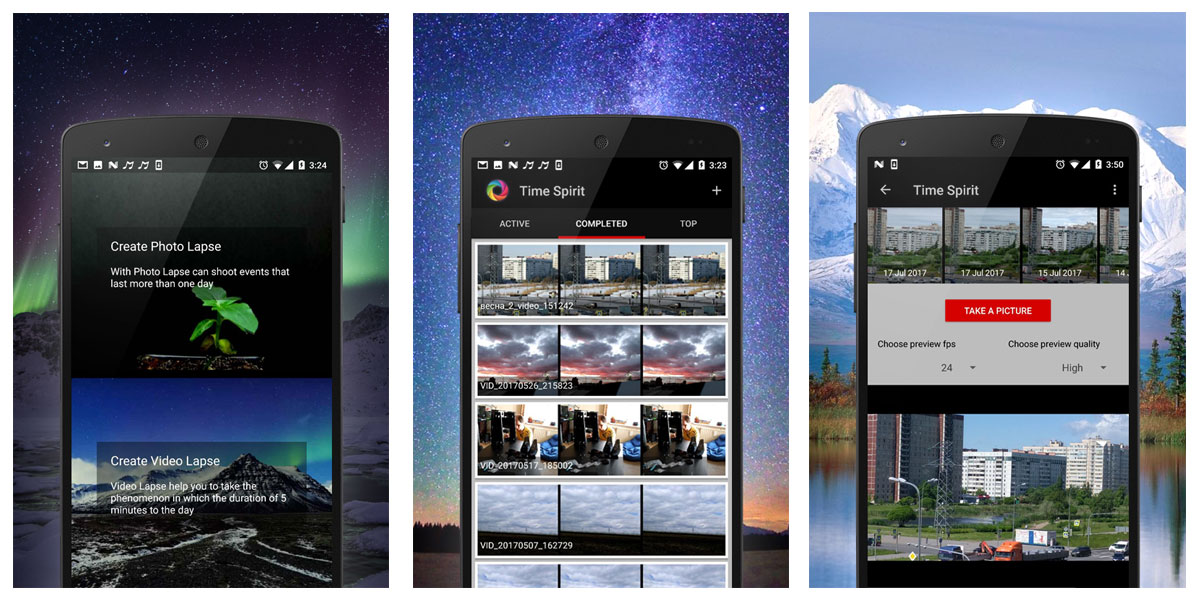 Las 5 mejores apps para hacer time-lapse en Android
