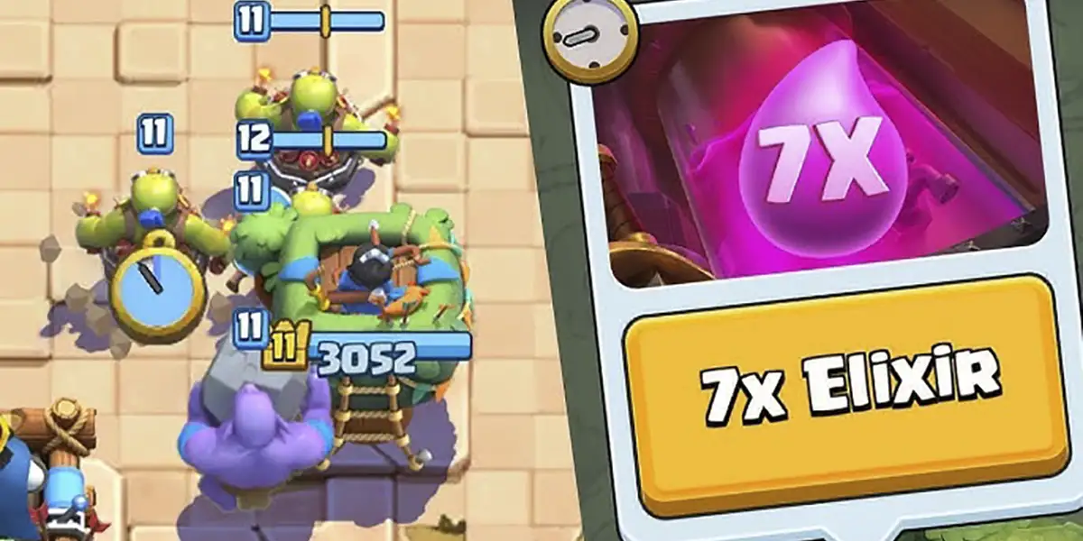 Top 5 mazos para el Desafío Elixir por 7 de Clash Royale en 2025