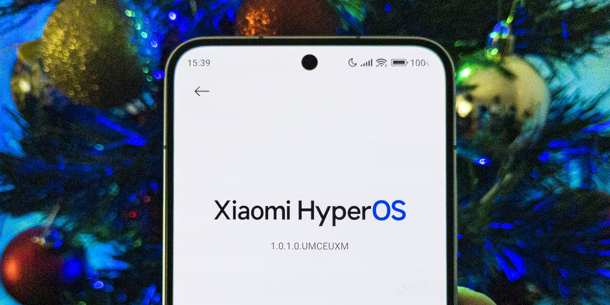 Este es el logo oficial de HyperOS, la nueva capa de Xiaomi