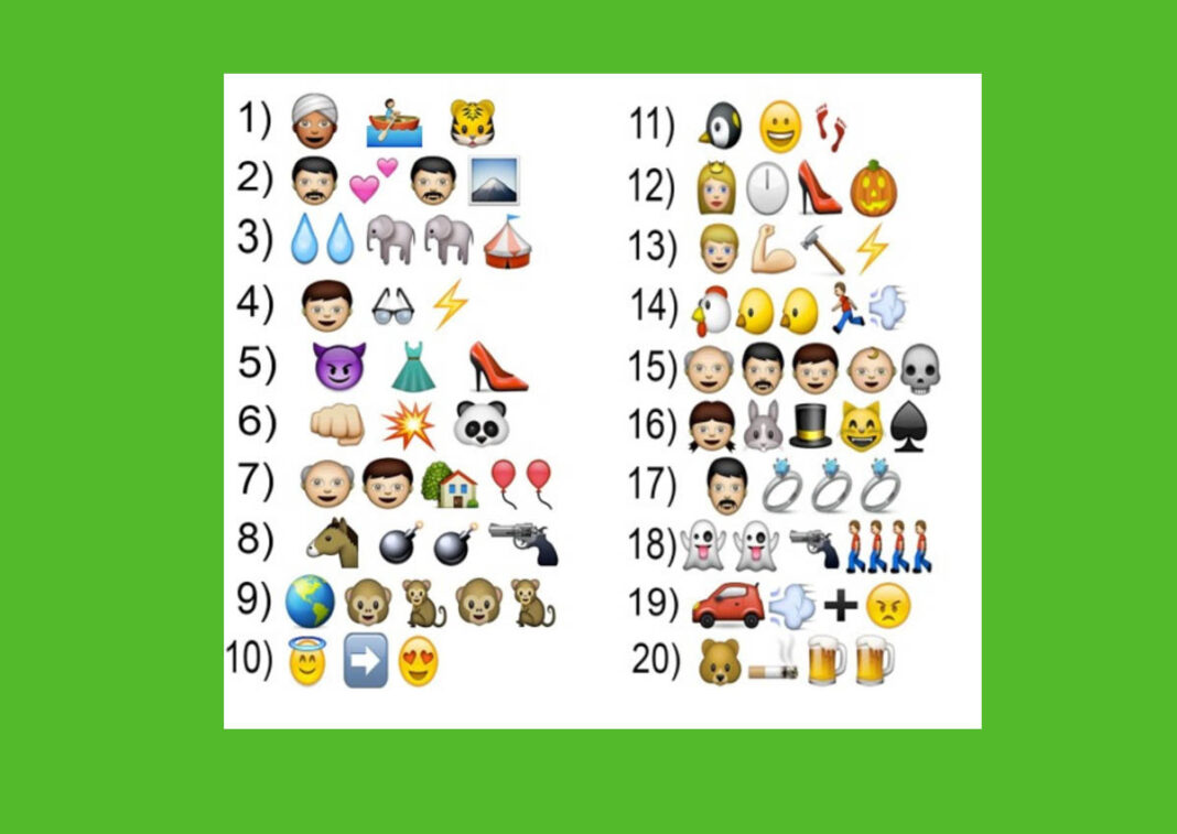 60 adivinanzas de películas con emojis y respuestas para WhatsApp