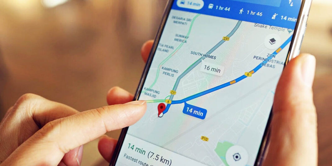 Cómo calcular el tiempo para llegar a un lugar en Google Maps