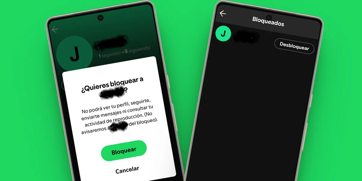 Cómo bloquear o desbloquear a alguien en Spotify: paso a paso