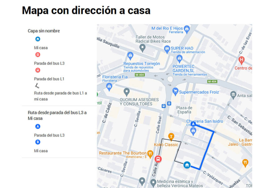 Cómo hacer un croquis de mi casa con Google Maps