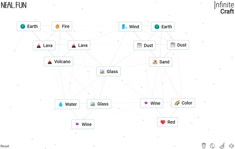 Cómo hacer colores en Infinite Craft: todas las recetas
