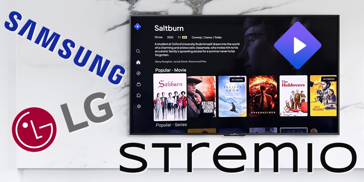 Cómo instalar Stremio en Smart TV Samsung o LG