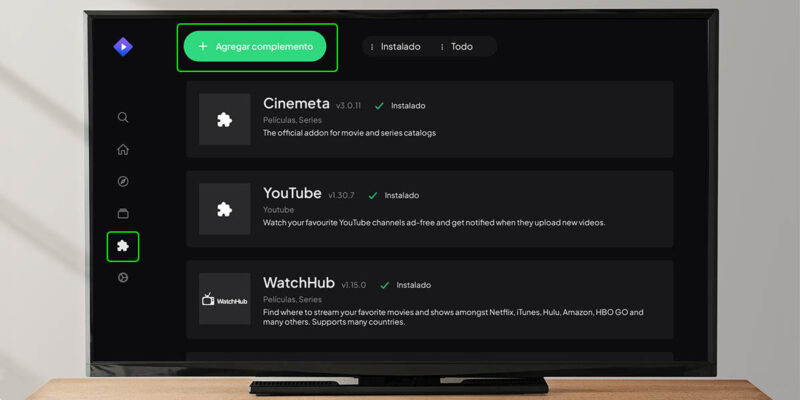 Cómo instalar addons de Stremio en Android TV y Fire TV
