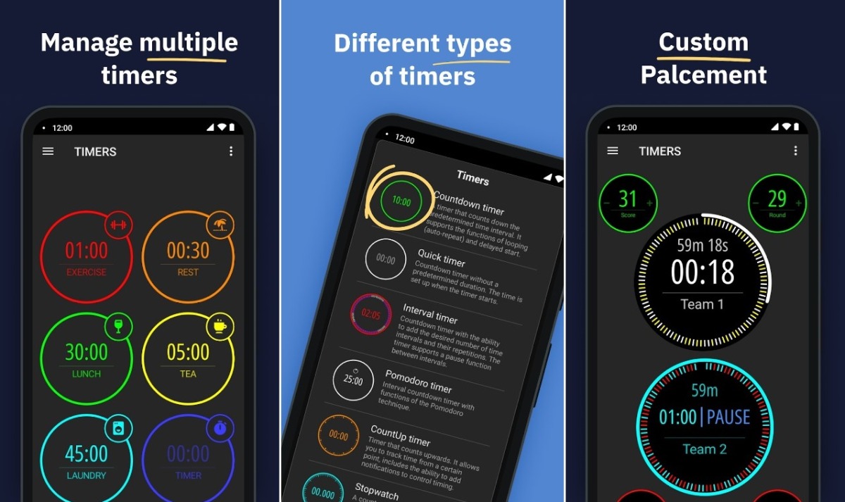 Las mejores apps y webs para poner varios temporizadores