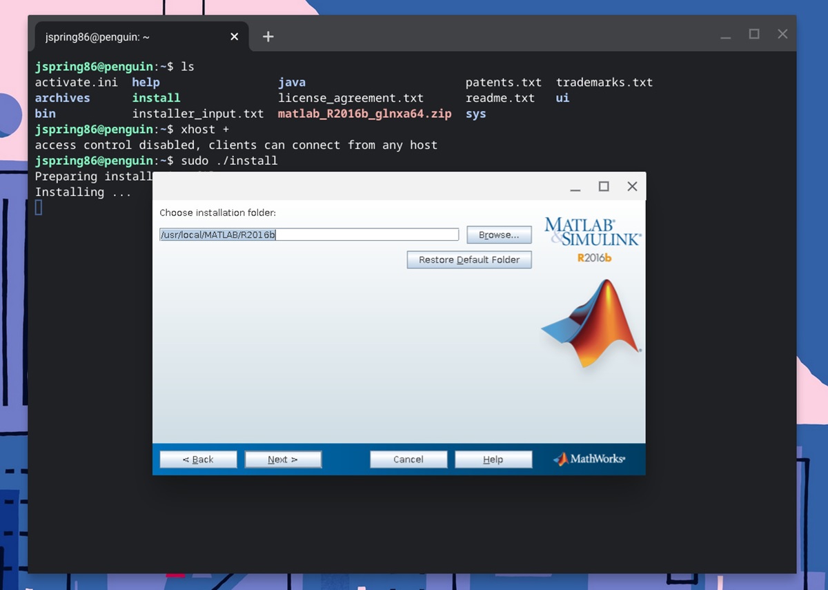 Cómo usar MATLAB en un Chromebook