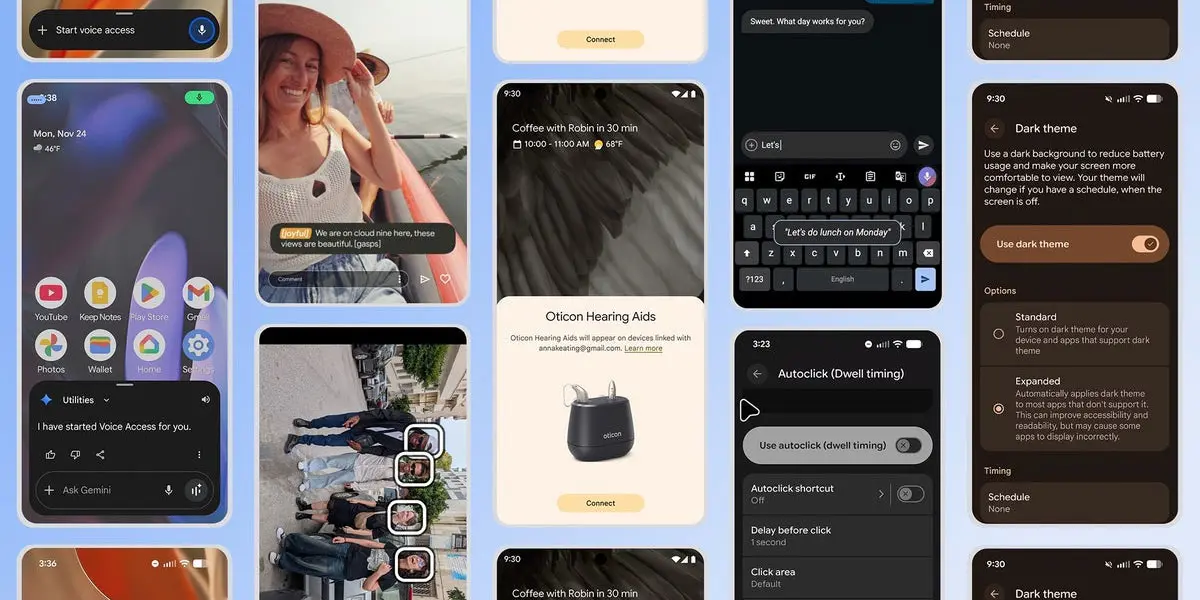 7 nuevas funciones de accesibilidad que llegan a Android