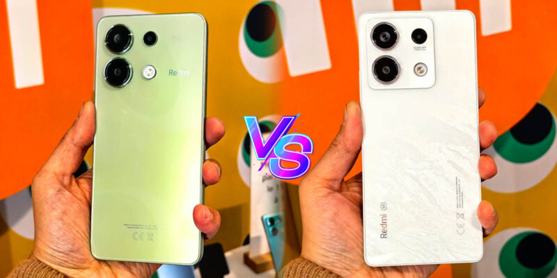 Redmi Note 13 4G vs. Redmi Note 13 5G: todas las diferencias